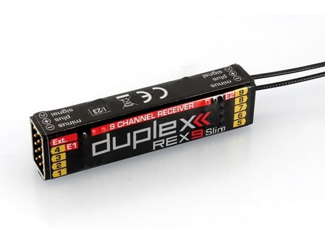 Jeti Duplex 2.4GHz REX 9 Slim Receiver 9ch | Elgiganten | Elgiganten