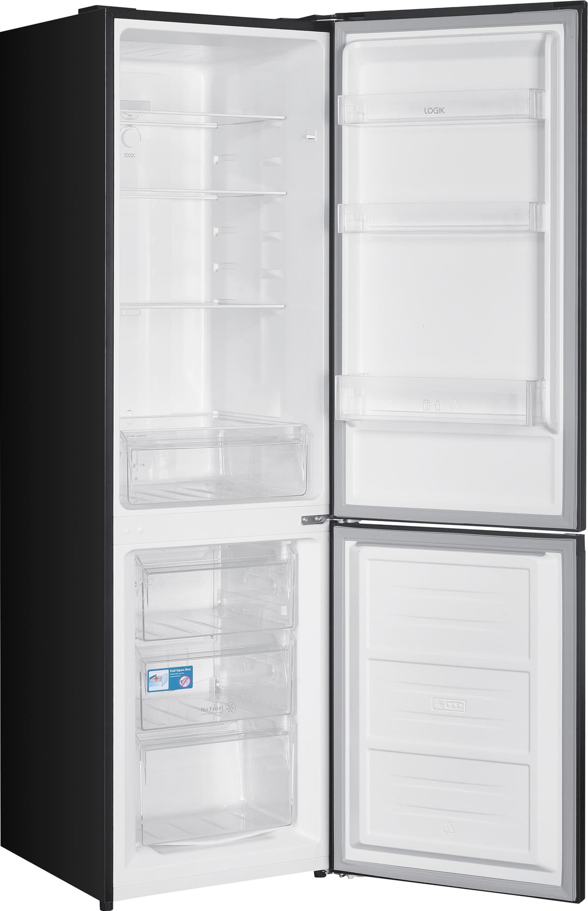 Logik Kyl/Frys LNF180T23E (svart) - Elgiganten - Elgiganten