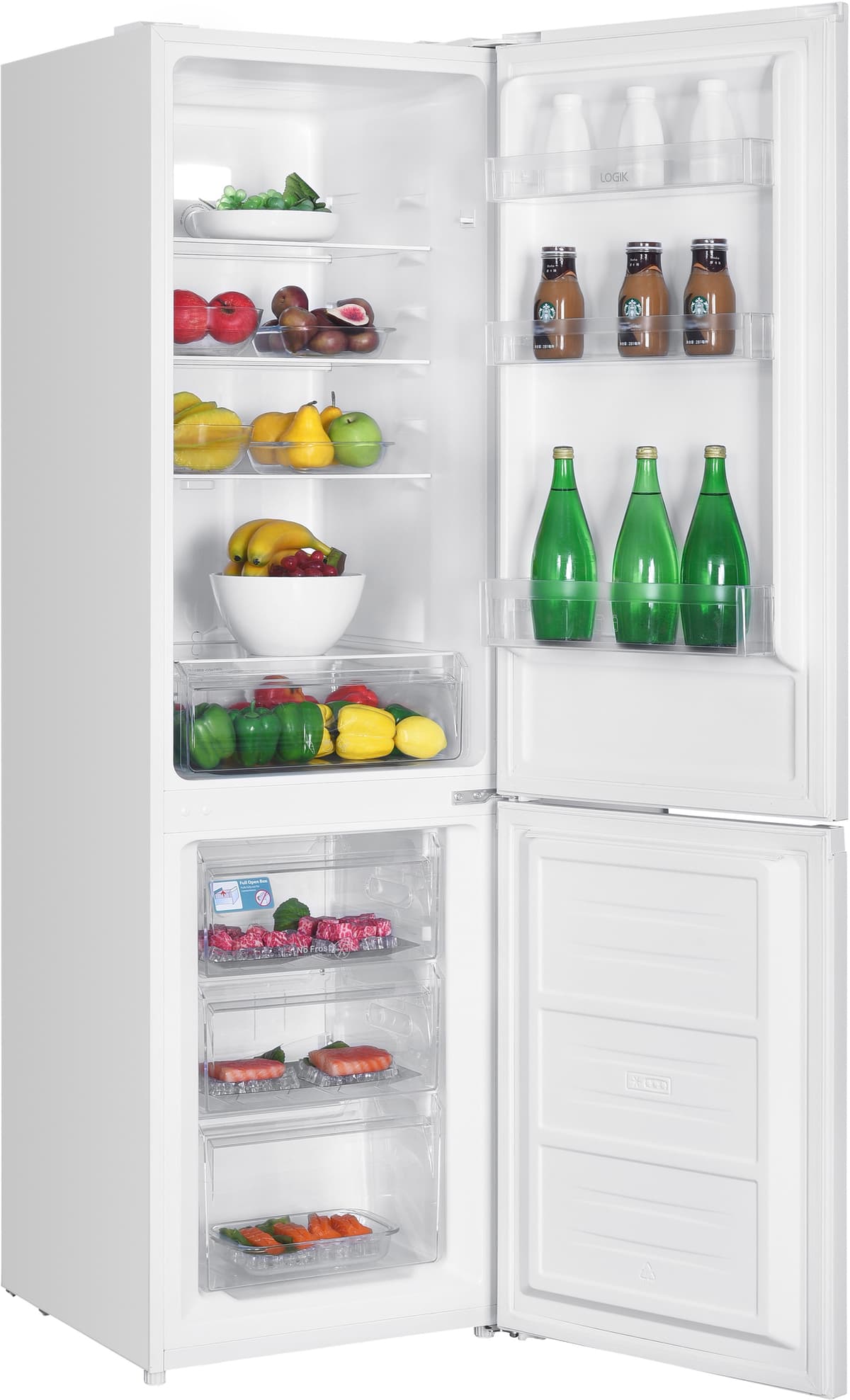 Logik Kyl/Frys LNF180W23E (vit) - Elgiganten - Elgiganten