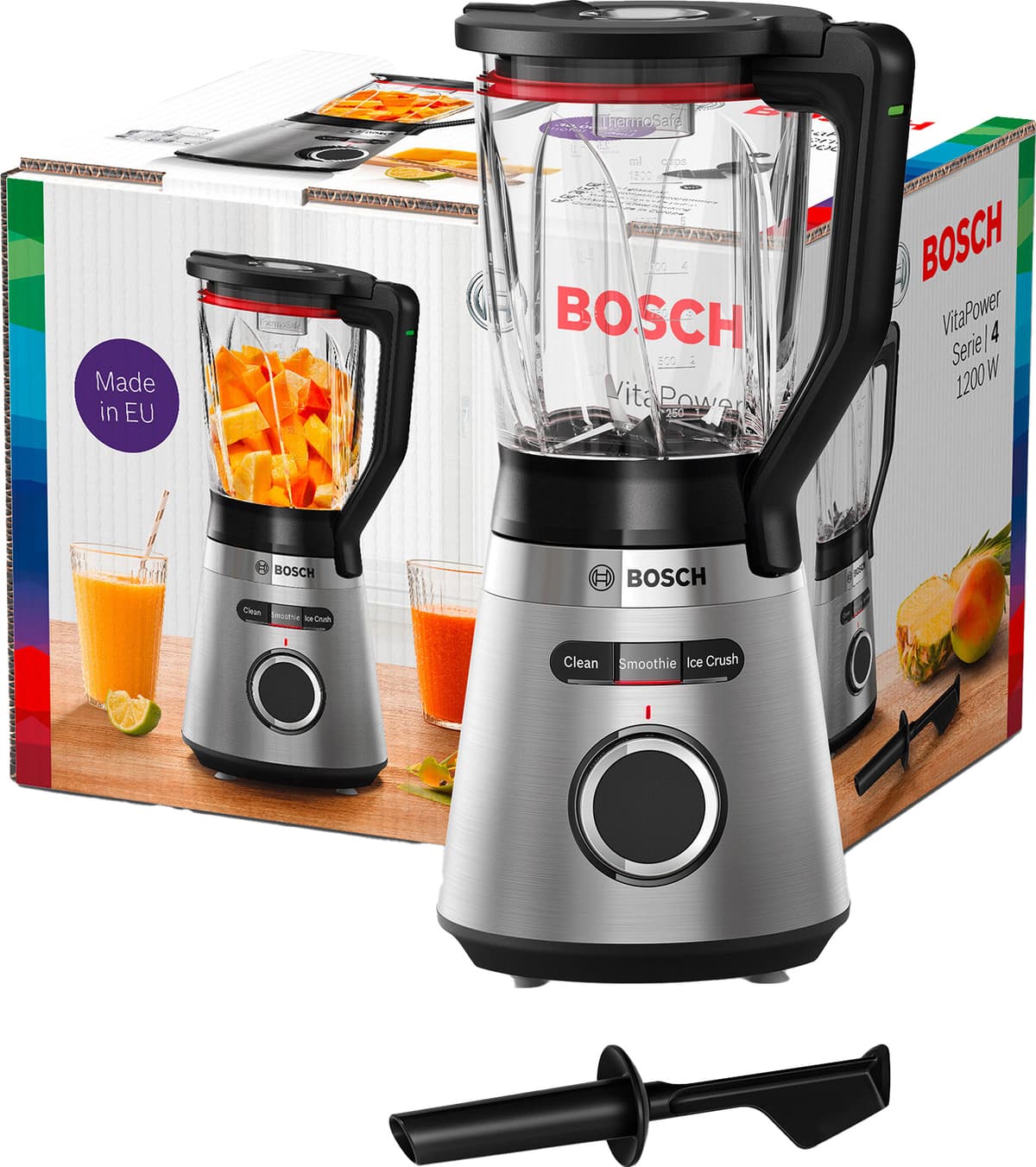 Bosch blender MMB6382M (rustfritt stål) - Elkjøp
