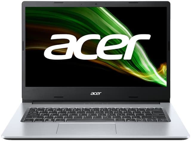 Acer Aspire 1 Cel/4/128 14" bærbar computer (Pure Silver) | Elgiganten