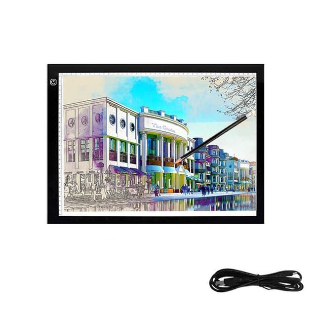 INF Valopöytä piirtämiseen LED-valaisimella, koko A3 - Gigantti ...