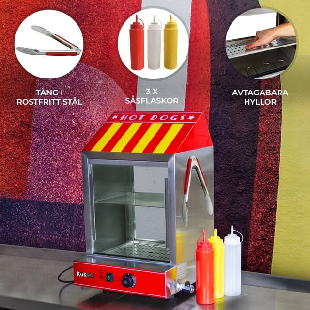 KuKoo Hot Dog Warmer - Elkjøp