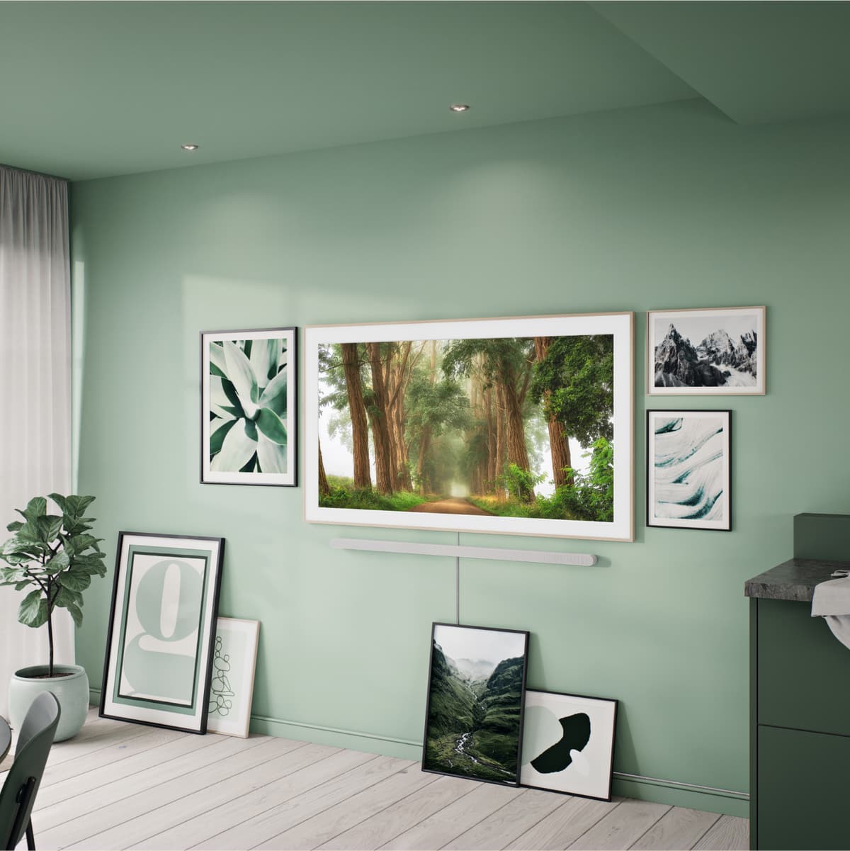 Samsung 43” The Frame LS03B 4K QLED Smart TV (2023) - Elgiganten ...