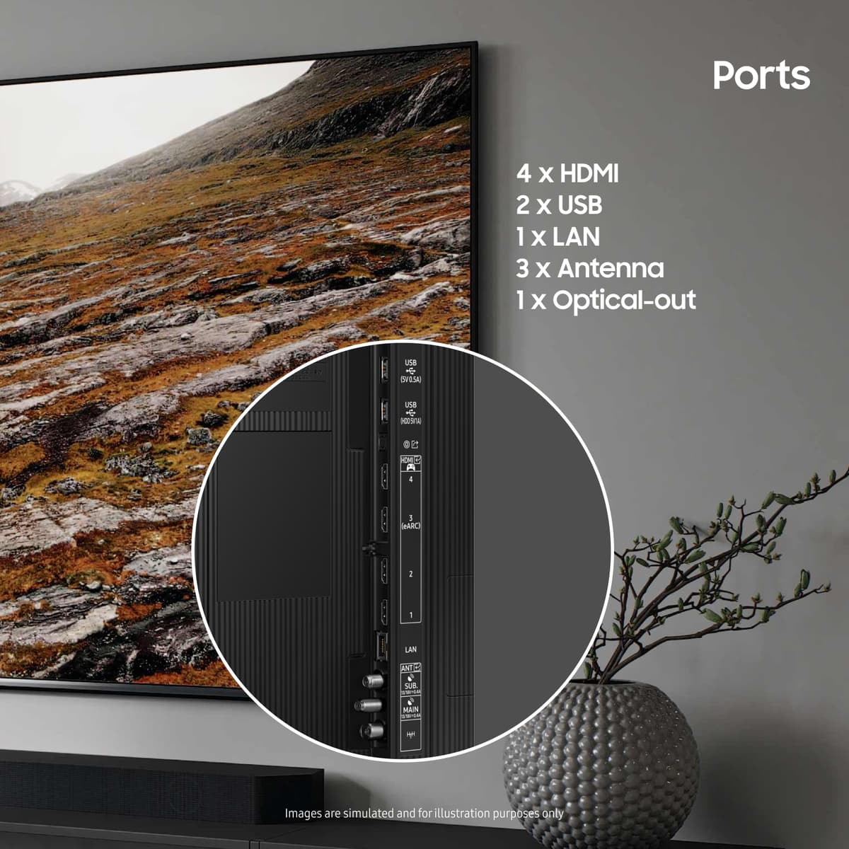 Samsung 65" Q80C 4K QLED Smart TV (2023) - Elkjøp | Elkjøp