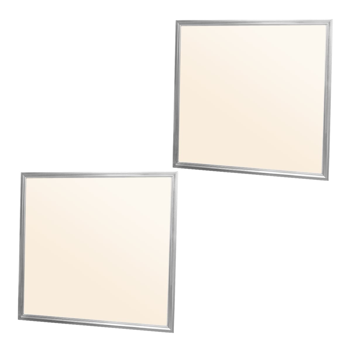 ECD Germany LED panelen 36W - 62 x 62 cm - 2 er-Pack - Ultra tunna ...