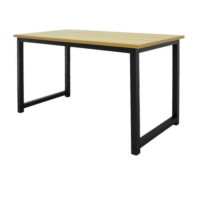 ML-Design työpöytä moderni muotoilu, 120 x 60 x 75 cm, vaahtera musta ...