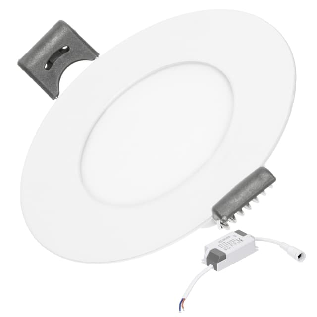 ECD Germany 6-pack LED infälld ljus 3W - panel tak spotlights Ultra ...