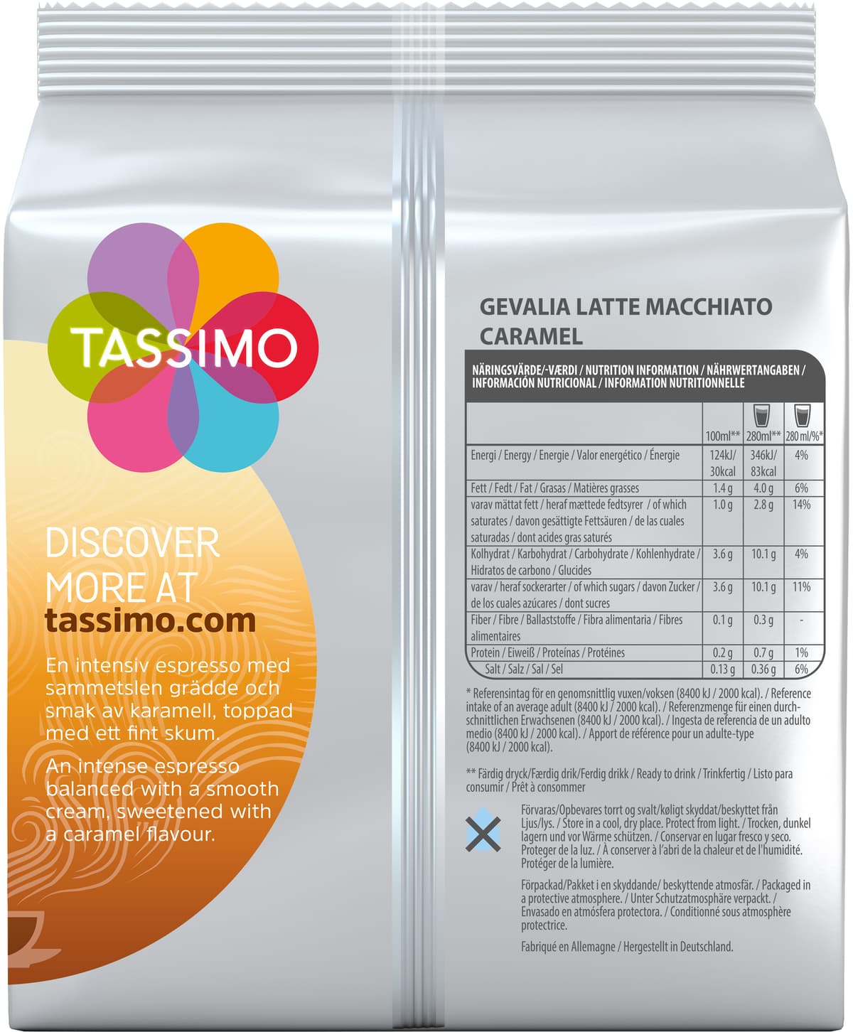 Tassimo Gevalia Caramel Macchiato kapsler - Elkjøp | Elkjøp