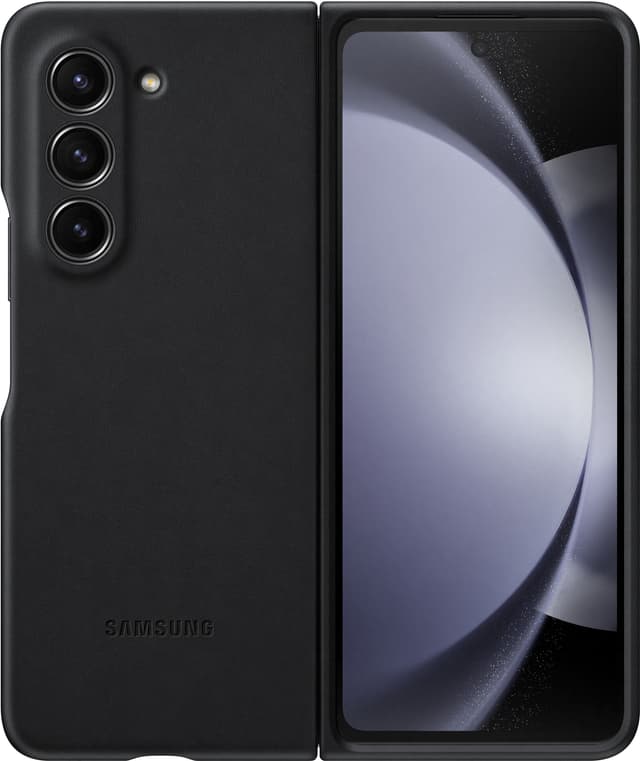 Samsung Galaxy Z Fold 5 Eco læderetui (sort) | Elgiganten