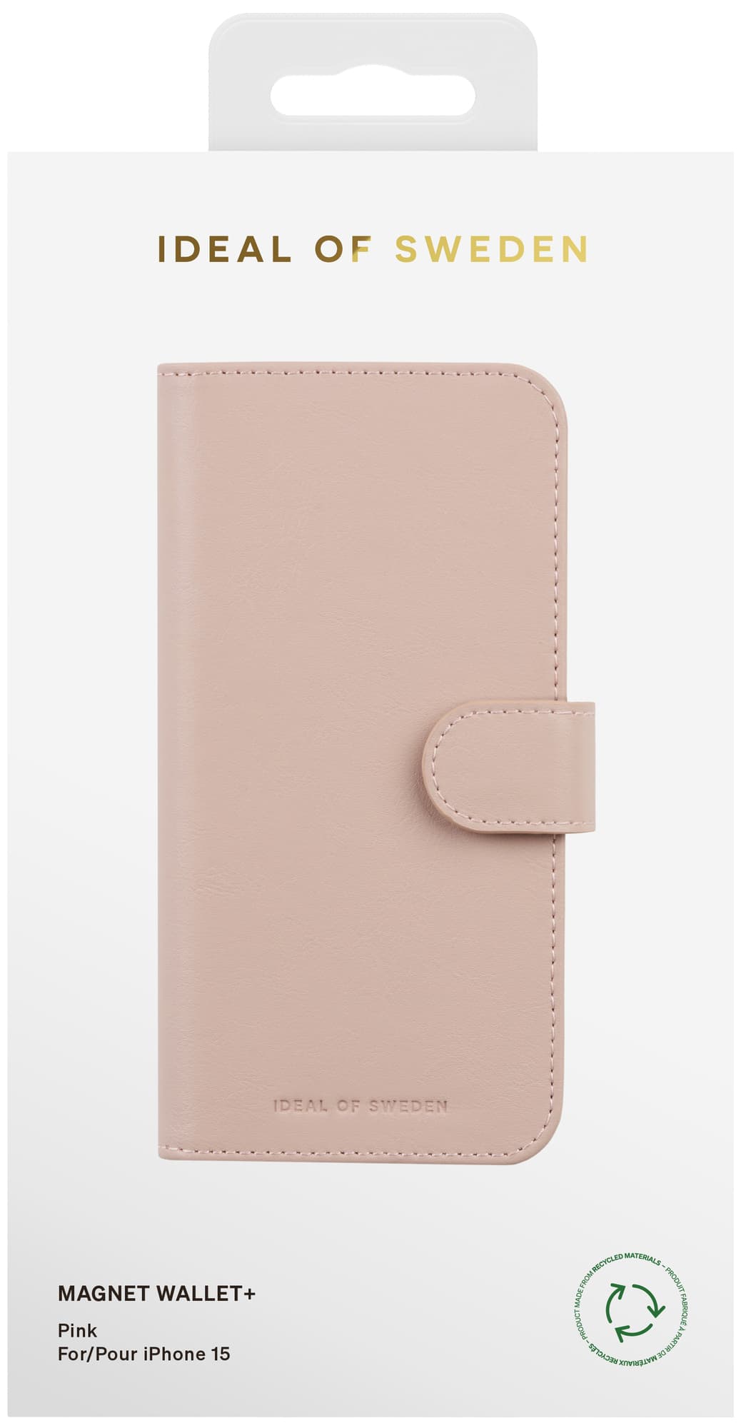Ideal of Sweden Magnet Wallet+ iPhone 15 lommebokdeksel (rosa) - Elkjøp ...