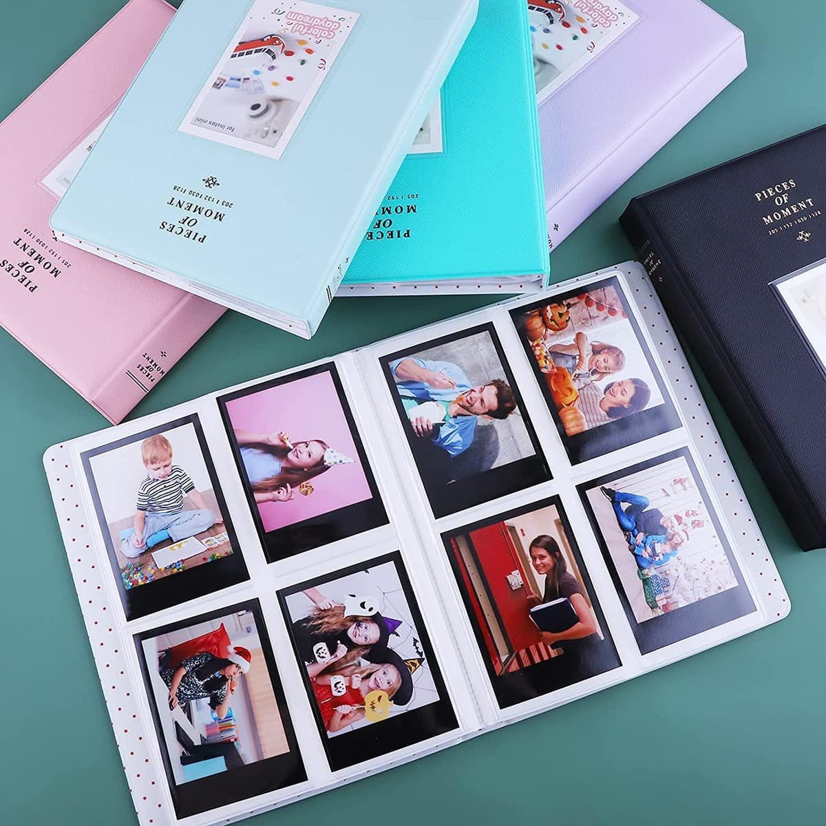 Polaroid Fotoalbum 128 Lommer PU Skinn Sort - Elkjøp