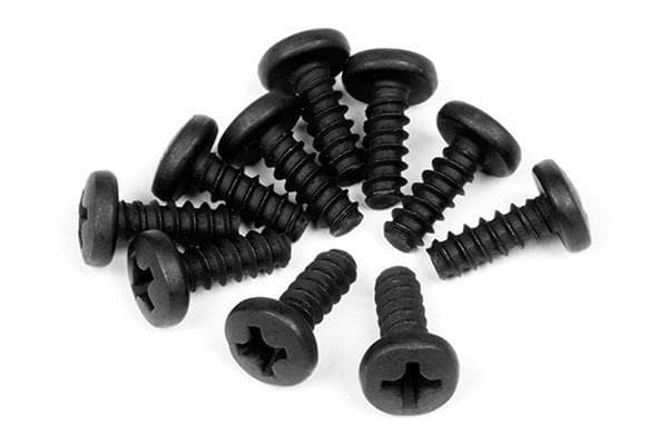 Tp. Binder Head Screw M3X8Mm (10Pcs) - Elgiganten - Elgiganten