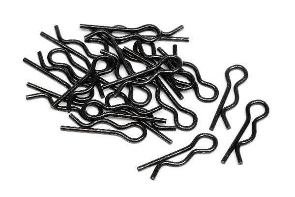 Body Clip (6Mm/Black/20Pcs) - Elgiganten