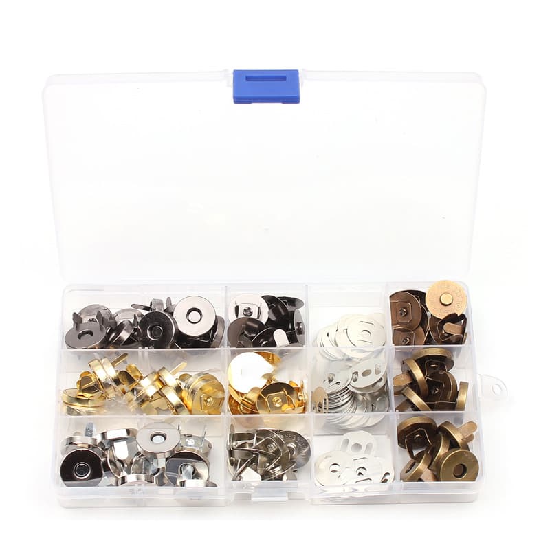 Magnetiske knapper 40-Pak 18 mm - Elkjøp
