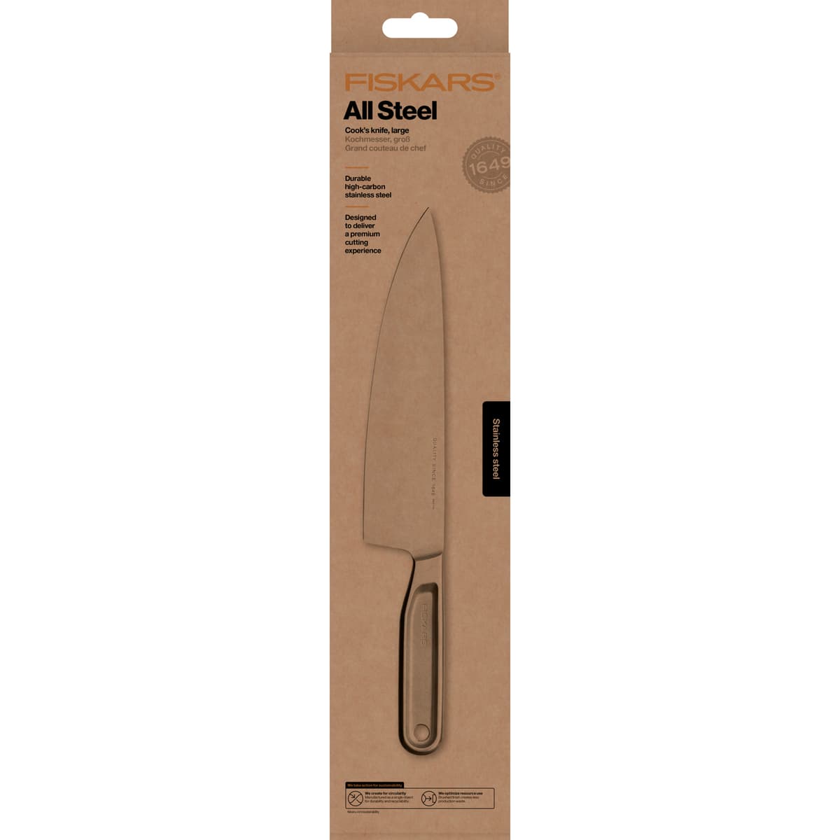 All Steel kockkniv 20 cm - Elkjøp