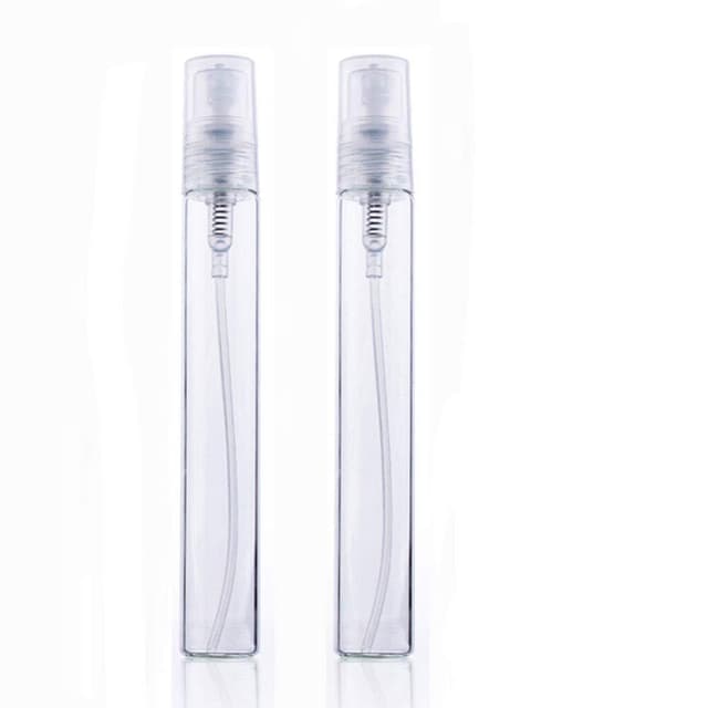 INF Mini etterfyllbar parfyme sprayflaske glassflaske 10 ml 2-pakning ...