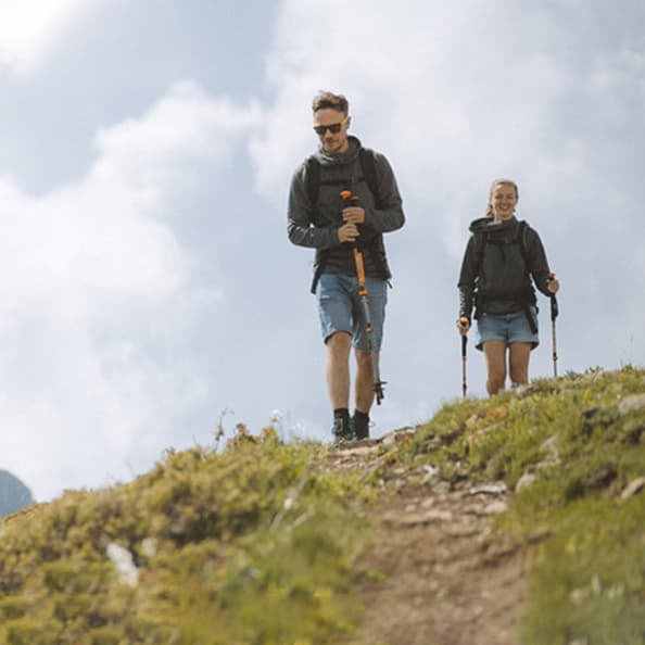 Ultralätt vandringsstav med 5 sektioner 1 par Blå - Elkjøp | Elkjøp