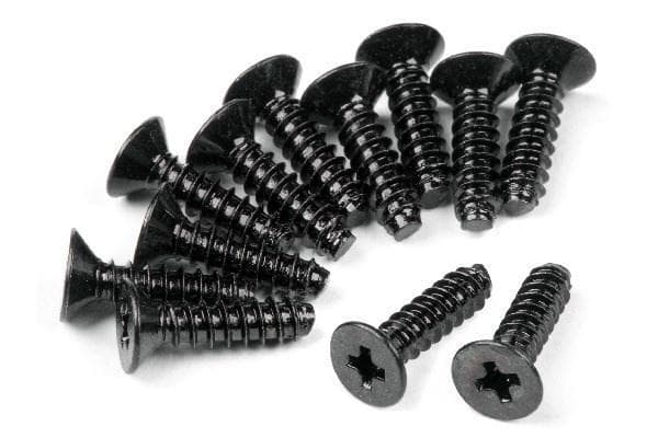 HPI TP FLAT HEAD SCREW M2.6X10MM (12PCS) | Elgiganten | Elgiganten