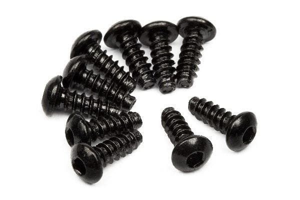 Tp. Button Head Screw M3X8Mm (Hex Socket/10Pcs) - Elgiganten