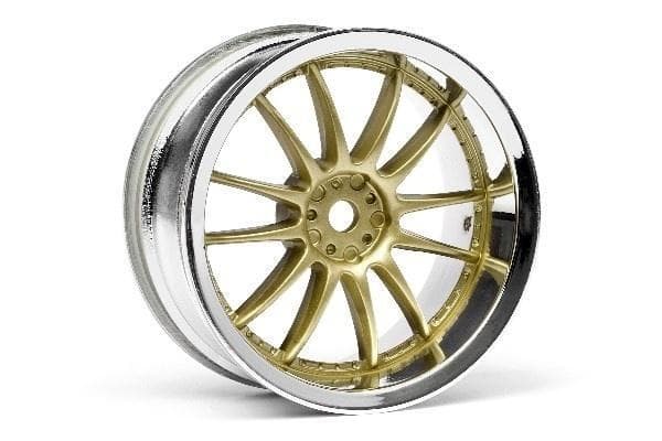 Work Xsa 02C Wheel 26Mm Chrome/Gold (3Mm Offset) - Elgiganten
