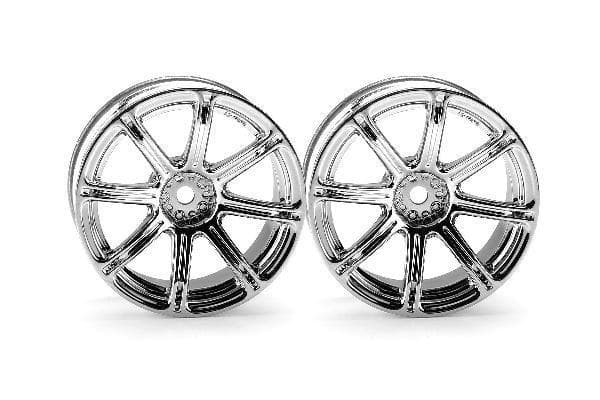 HPI Work Emotion Xc8 Wheel 26Mm Chrome (6Mm Offset) | Elgiganten ...
