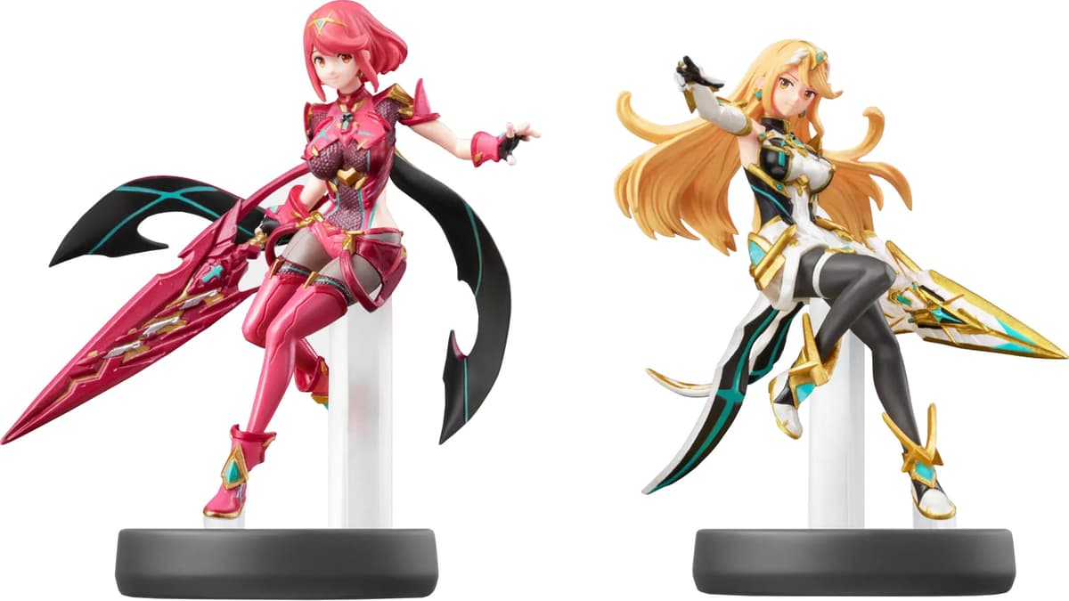 Nintendo Amiibo karakterer - Super Smash Bros. Col. - Pyra & Mythra ...