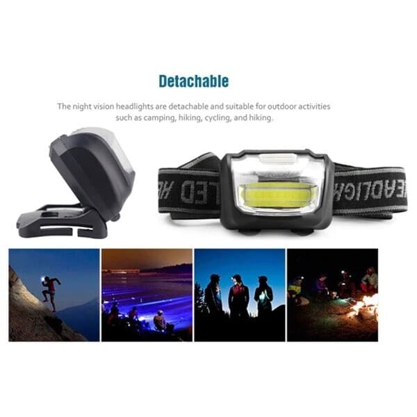 Vanntett LED Hodelykt Batteridrevet - Elkjøp | Elkjøp