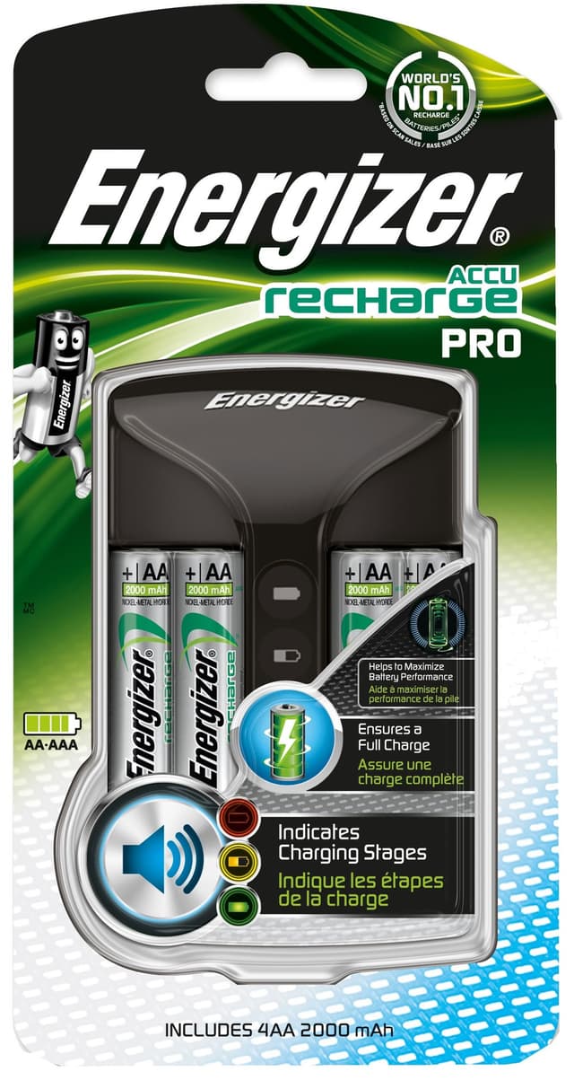 Energizer Procharger 4x AA 2000mAh - Elkjøp