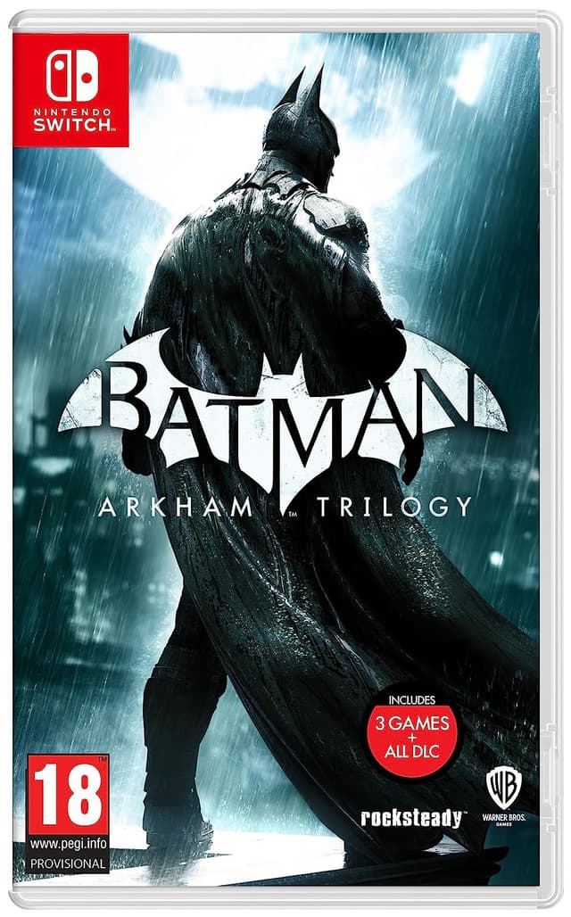 Batman: Arkham Trilogy (Switch) | Elgiganten | Elgiganten
