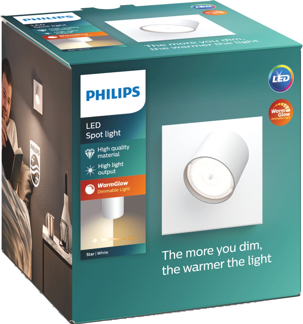 Philips Star spotlys 4,5 W GU10 - Elkjøp