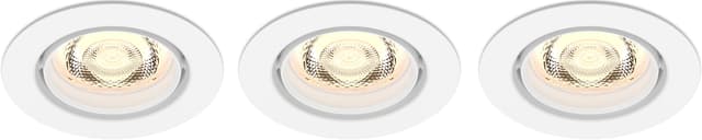 Philips Impala Ceiling spotlys 6W 3-pakning (hvit) - Elkjøp | Elkjøp