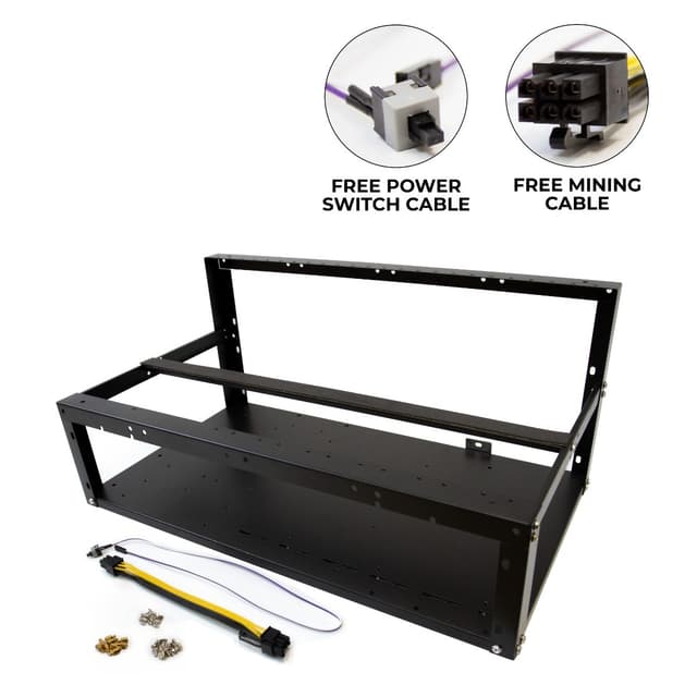 Mining Rig - Ram för 6-8 GPU - Elgiganten - Elgiganten