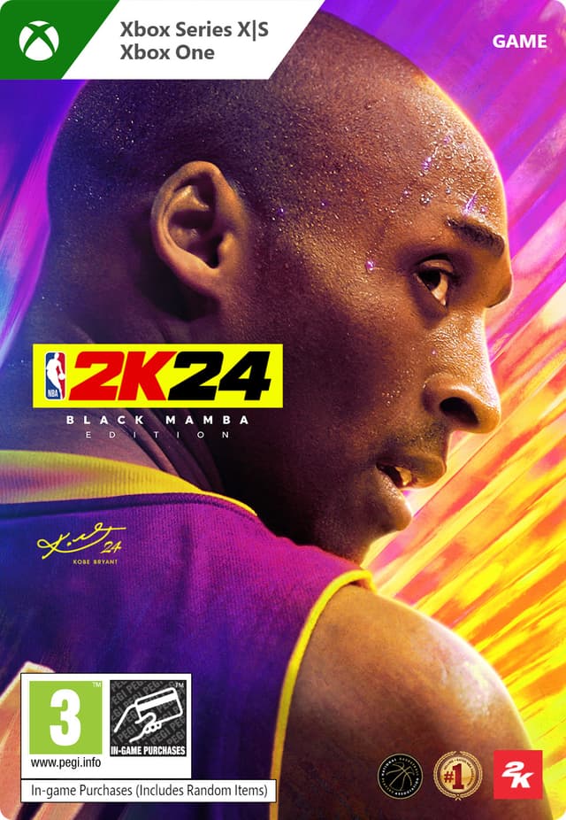 NBA 2K24 Black Mamba Edition - XBOX One,Xbox Series X,Xbox Series S ...