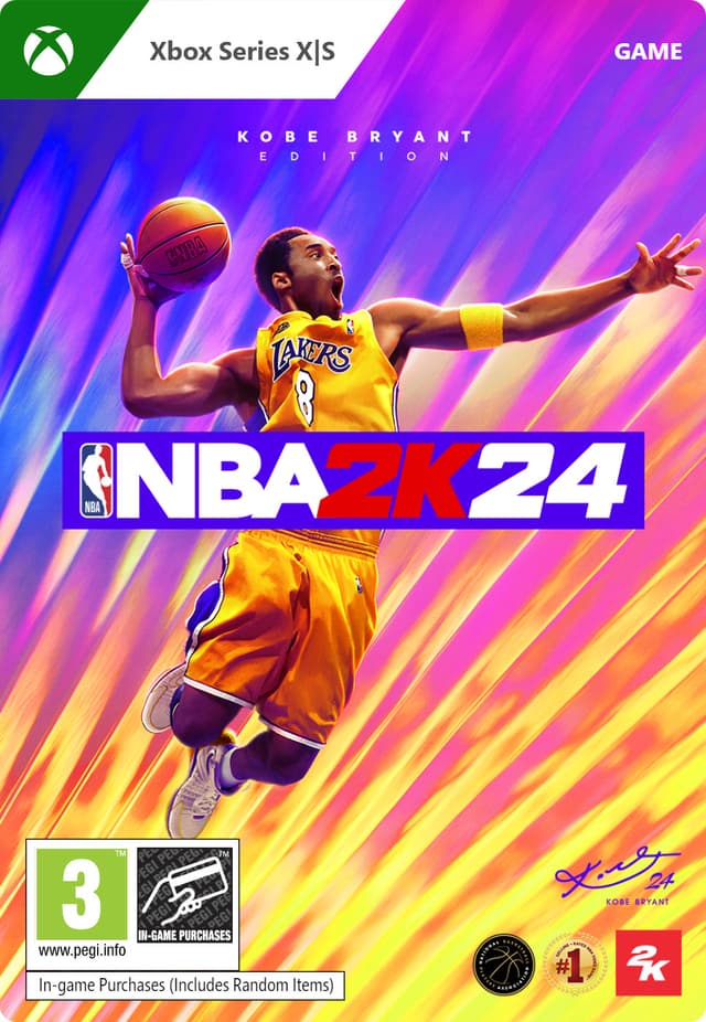 NBA 2K24 Kobe Bryant Edition for Xbox Series X|S - Xbox Series X,Xbox ...