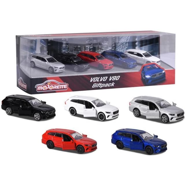 Majorette Volvo V90 5pcs ""gift pack"" - Elgiganten - Elgiganten