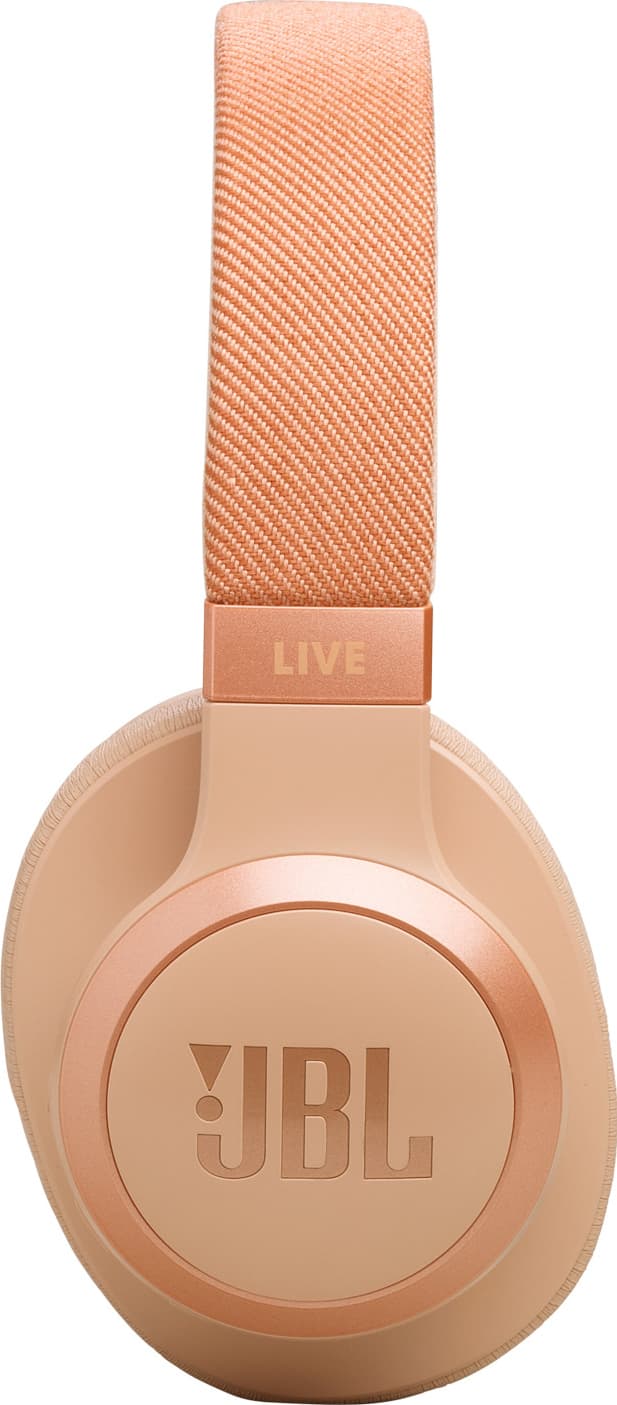 JBL Live 770NC trådlösa around-ear-hörlurar (sand) - Elgiganten