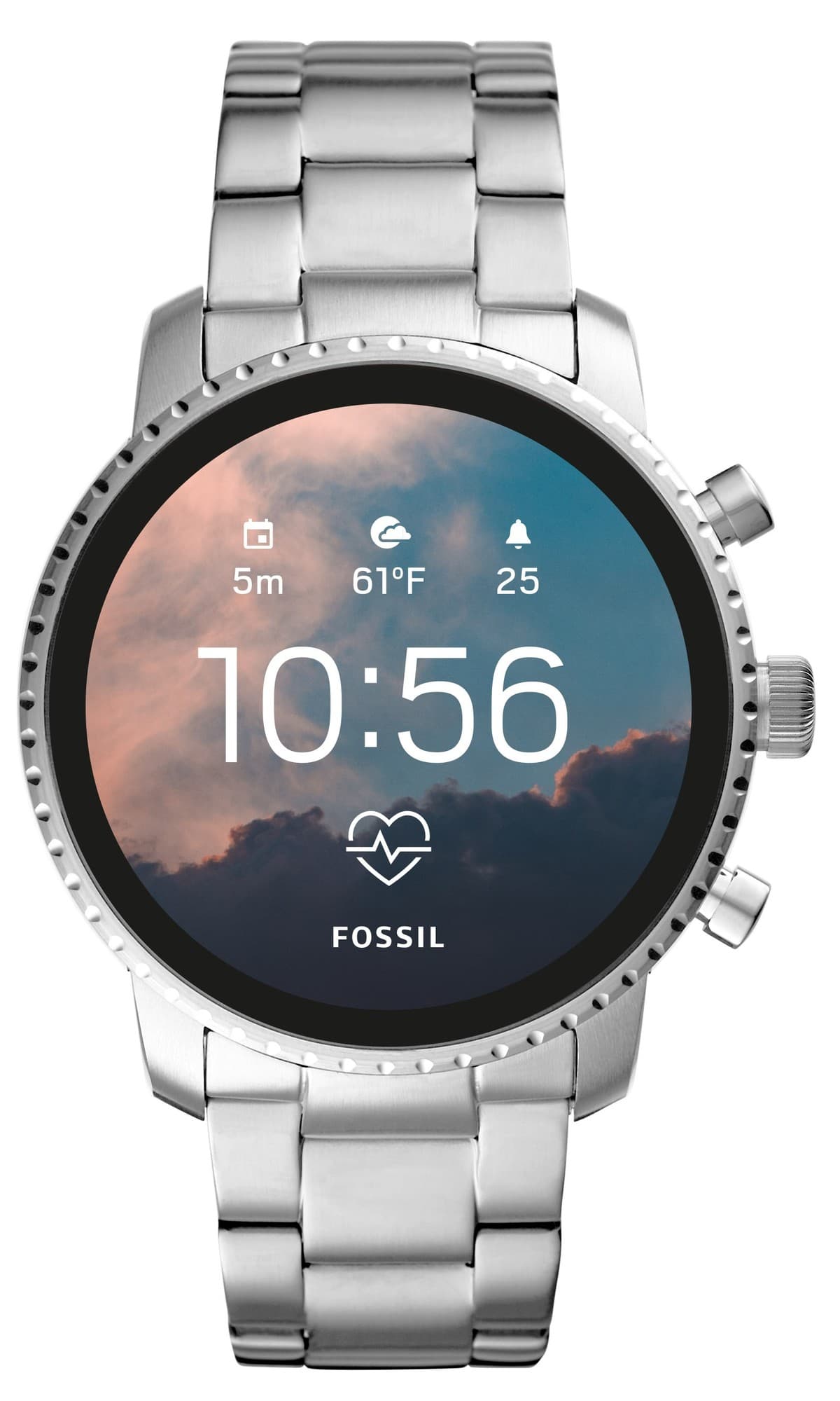 Fossil Q Explorist gen. 3 smartklokke (rustfritt stål) - Elkjøp | Elkjøp