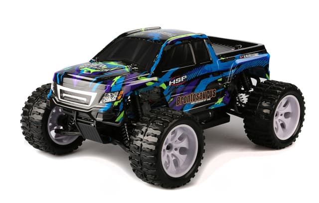 HSP Brontosaurus 1:10 Blue Monster :: Komplett - Elkjøp | Elkjøp