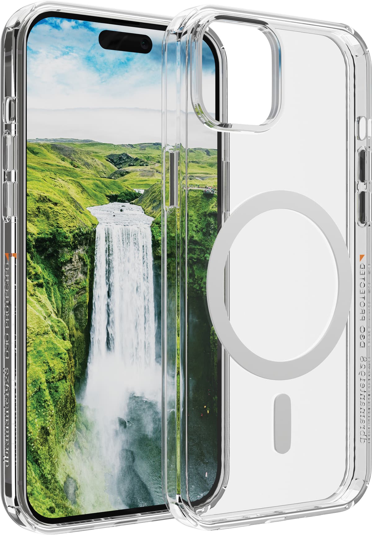 Dbramante1928 Iceland Ultra D3O MagSafe iPhone 15 deksel (gjennomsiktig ...