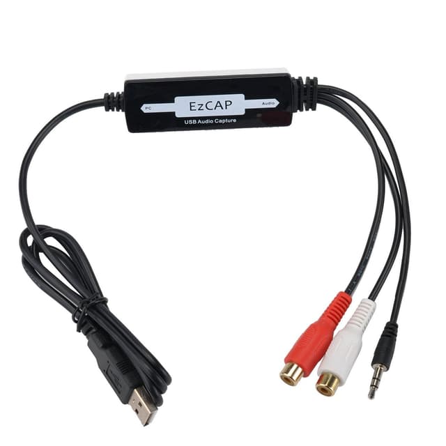 Ezcap216 USB Audio capture analog til digital lydkonverter | Elgiganten
