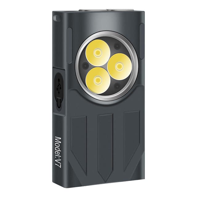 INF Lommelykt multifunksjonell bærbar magnetisk IP65 vanntett mini ...