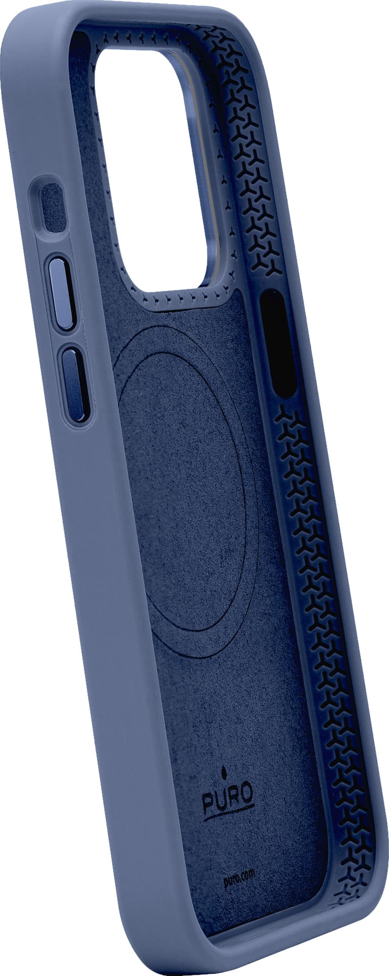 Puro Icon Mag Pro iPhone 15 Pro deksel (blå) - Elkjøp