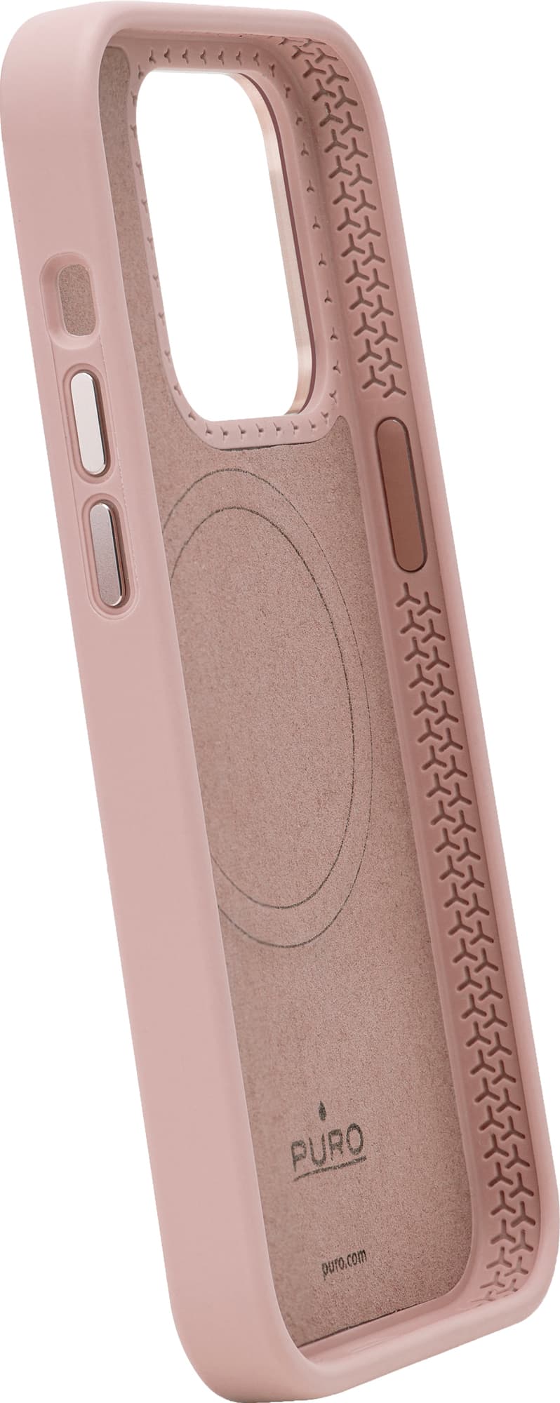 Puro Icon Mag Pro iPhone 15 Pro deksel (rosa) - Elkjøp