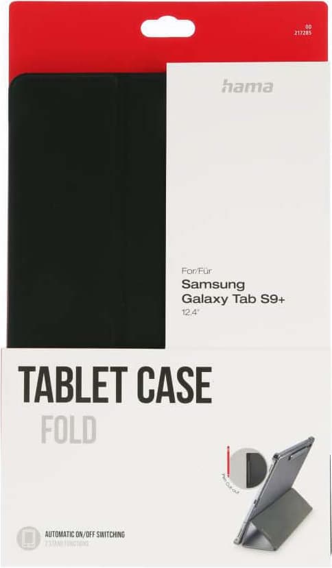 Hama nettbrettdeksel til Galaxy Tab S9+ (sort) - Elkjøp | Elkjøp