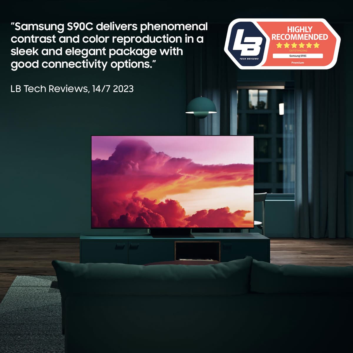 Samsung 55” S90C 4K OLED Smart TV (2023) - Elkjøp