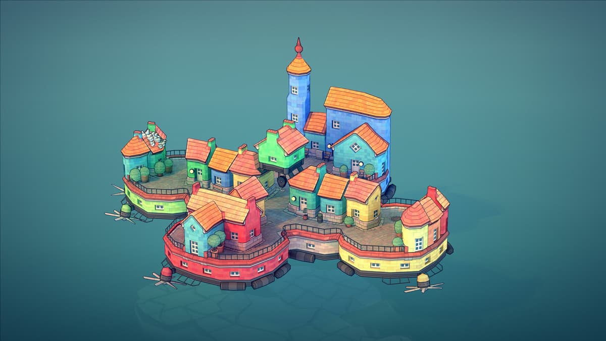 Townscaper - PC Windows,Mac OSX - Elkjøp
