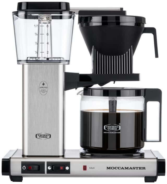 Moccamaster Automatic S 53778 kahvinkeitin (harjattu) - Gigantti verkkokauppa