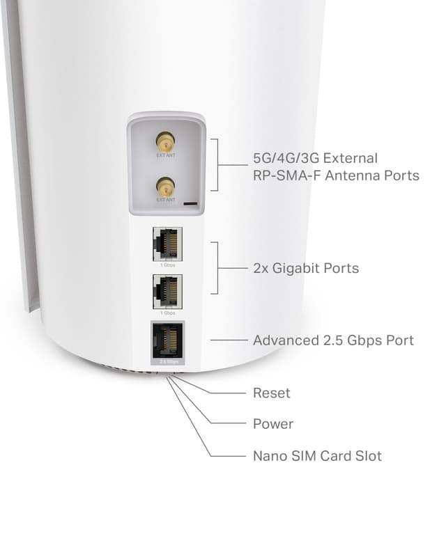 TP-Link Deco X50 5G WiFi 6 mesh WiFi reititin - Gigantti verkkokauppa