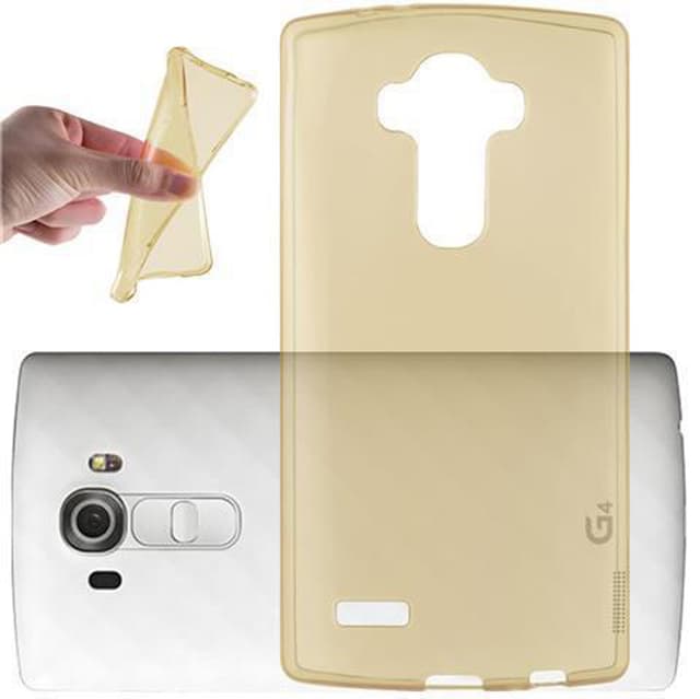 LG G4 / G4 PLUS deksel ultra slim (gold) - Elkjøp